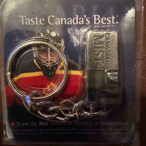 Other | Vintage Canadian Mist Pewter Zamboni Key Chain | Poshmark